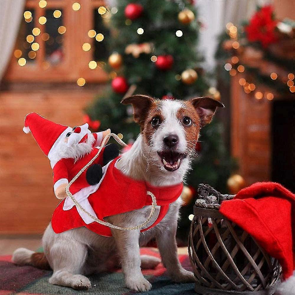 Christmas Clothes For Dog, Creative Christmas Dog Costume, Santa Claus ...