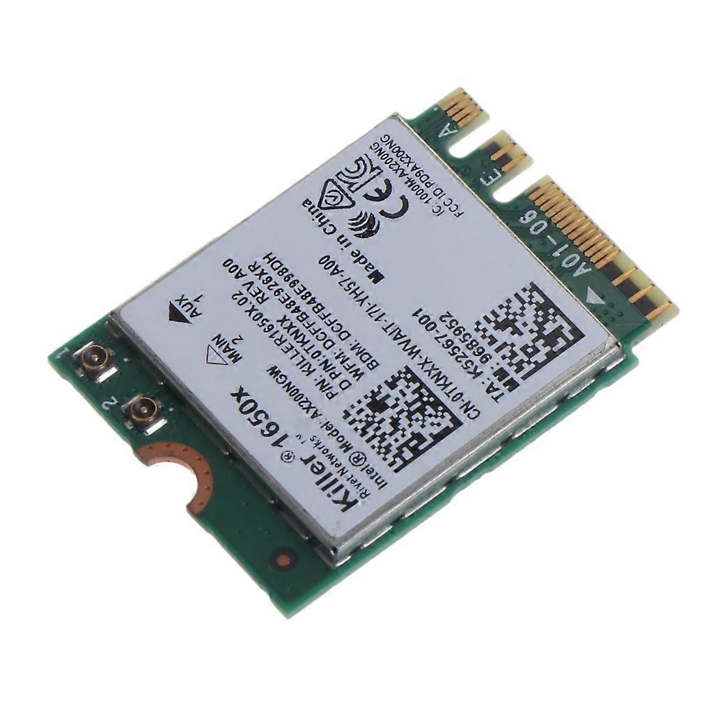 Killer 1650X 2400Mbps WiFi 6 Adapter Bluetooth-com 5.1 DualBand ...