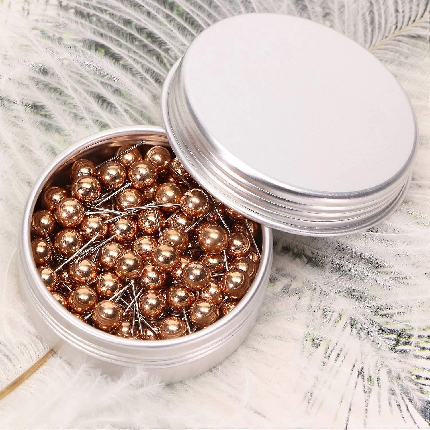100PCS 1/4 Inch Small Round Head Map Tacks Pins for Home Office ...