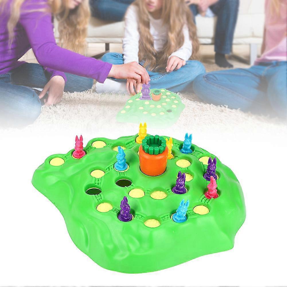 Rabbit Family Fun Board Game for Children - Bunny Hop [PB] | Fruugo UK