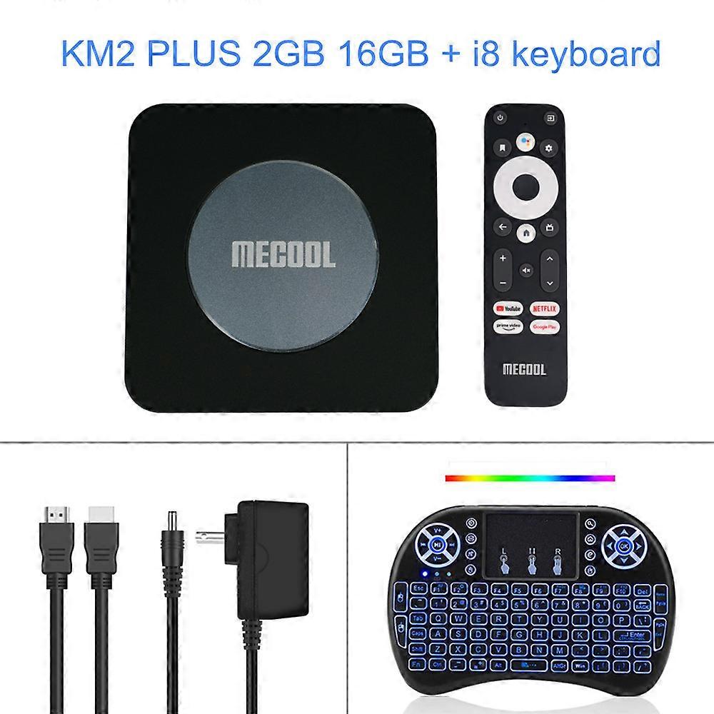 MECOOL KM2 Plus Android 11 TV Box Amlogic S905X4 4K 2G DDR4 2.4G/5G ...