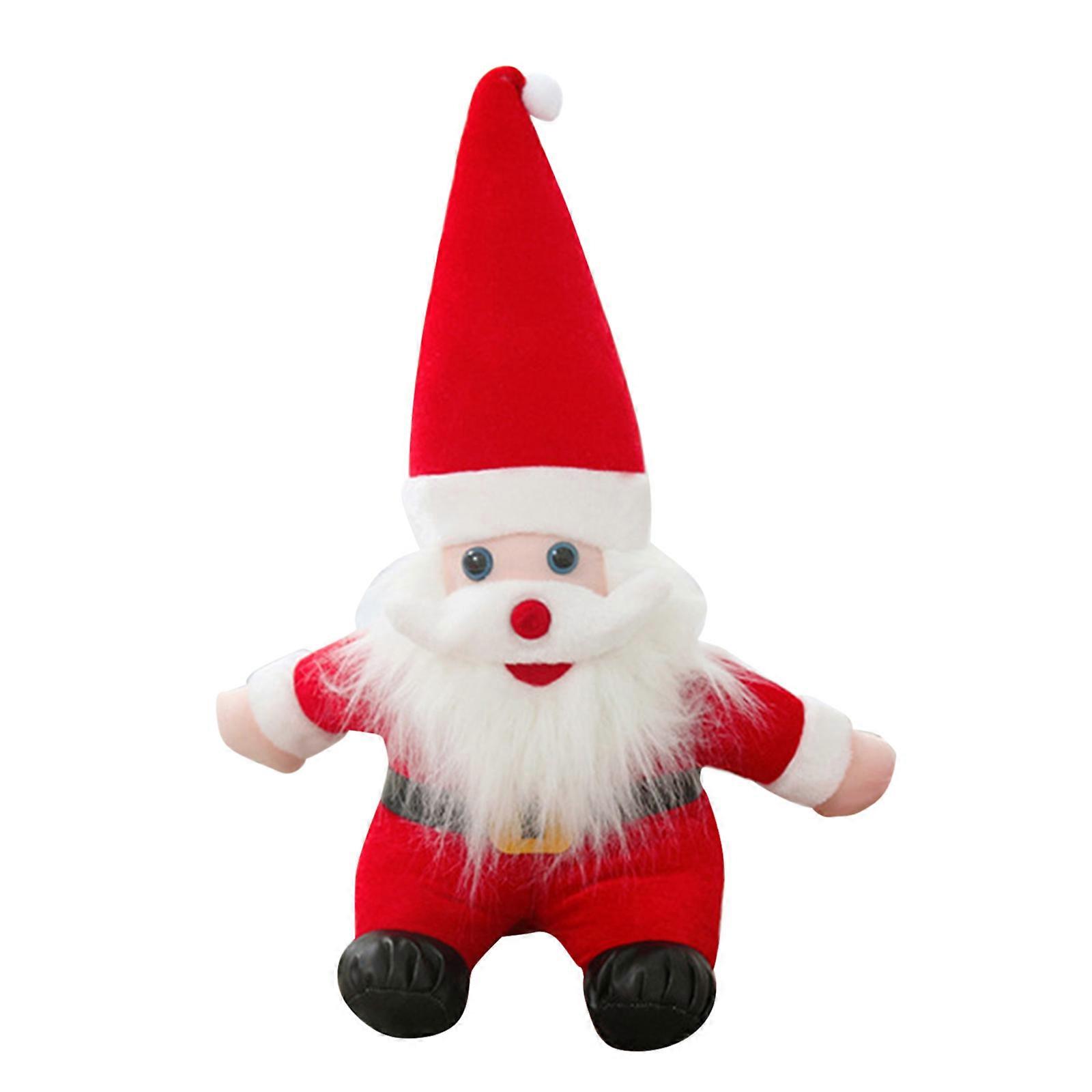 Christmas Plush Santa Clause Toy Cartoon Stuffed Santa for Doll for ...
