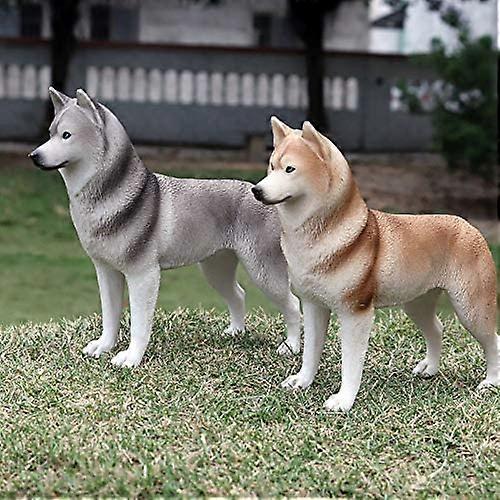 Dog Figurine Simulated Dog Realistic Plastic Animals for Collection ...