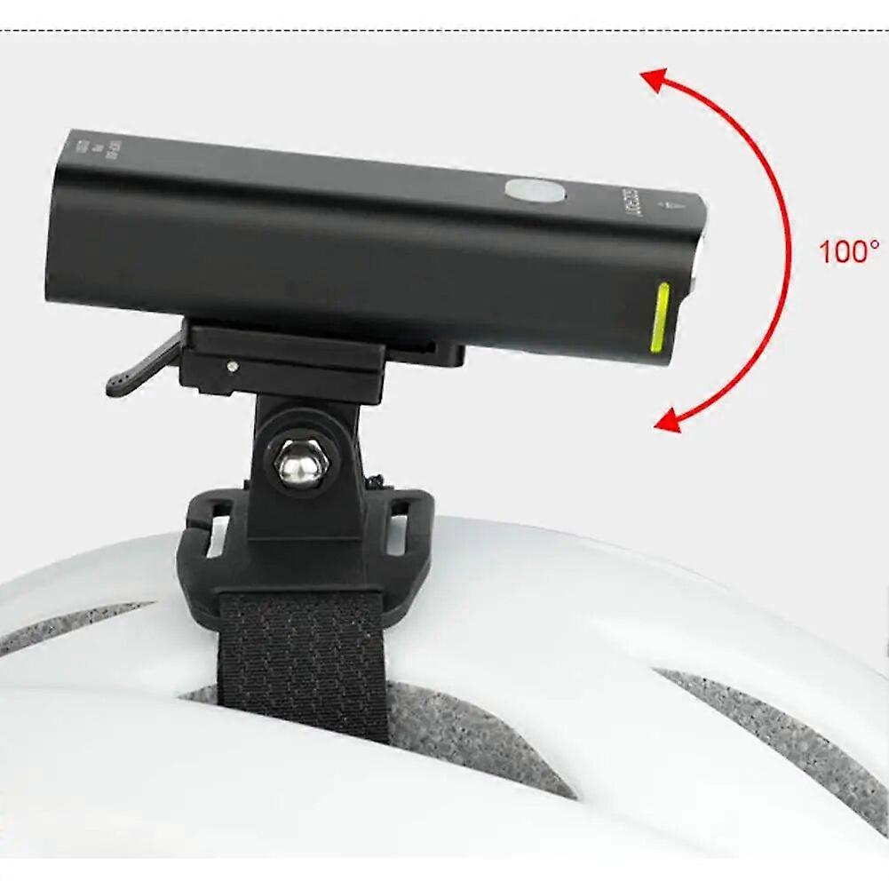 Cycle Head Light Stand Holder Helmet Mount Bicycle Torch Front Lamp ...