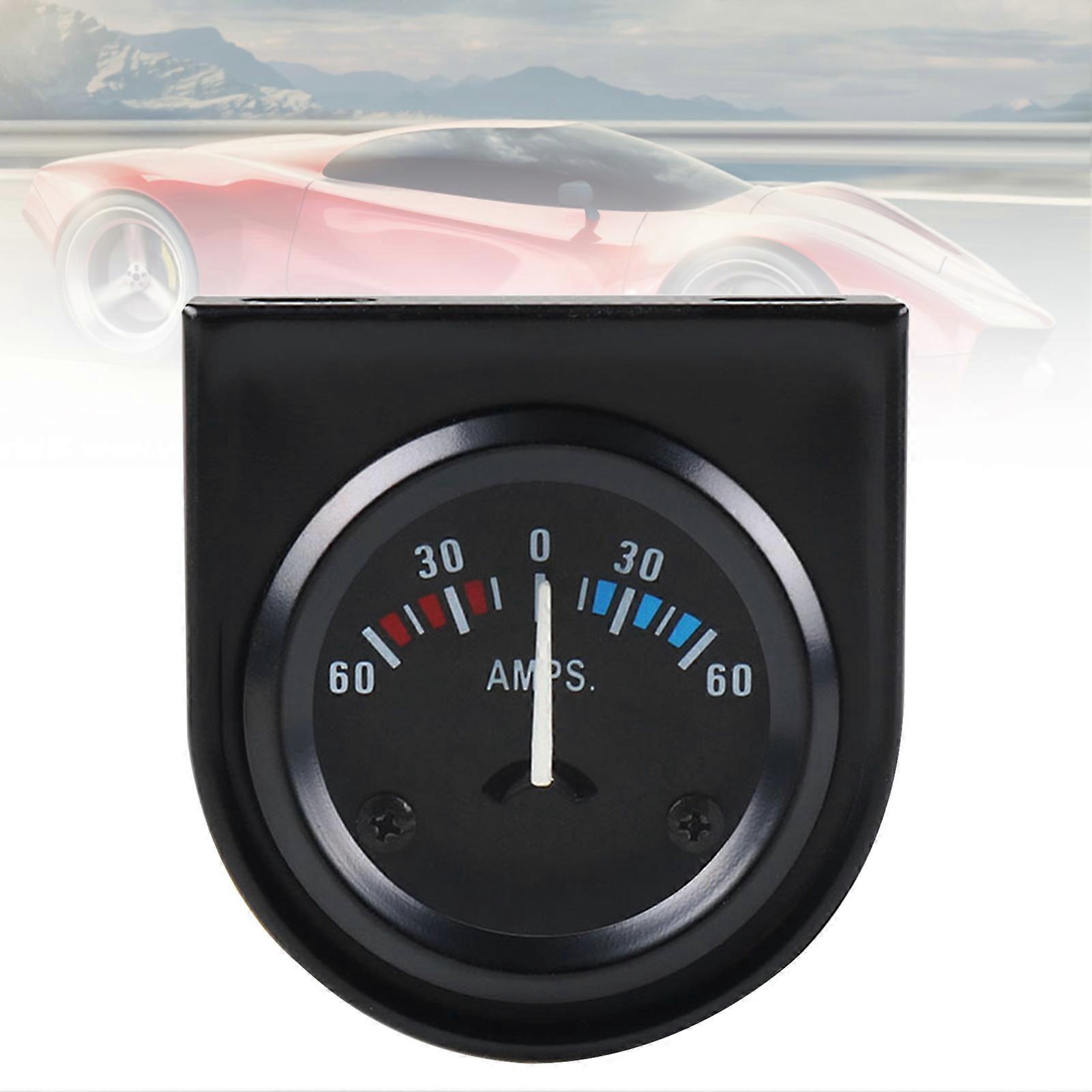 Car Gauge Dust-proof Clean Easily ABS Autogage Ammeter Gauge for Car ...