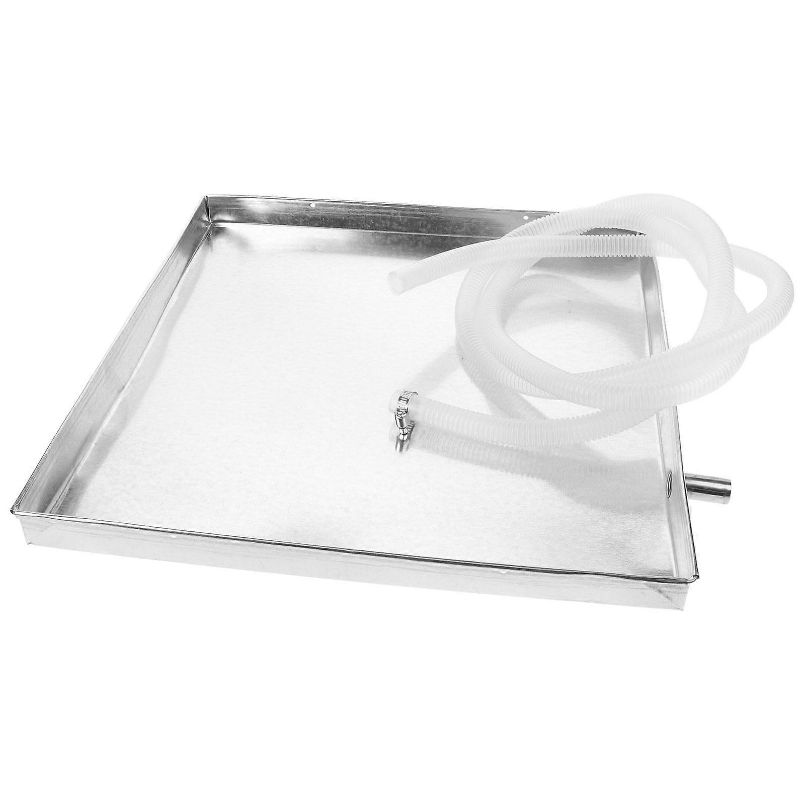 1 Set of AC External Unit Drip Tray Air Conditioner Drip Pan Leak Proof ...