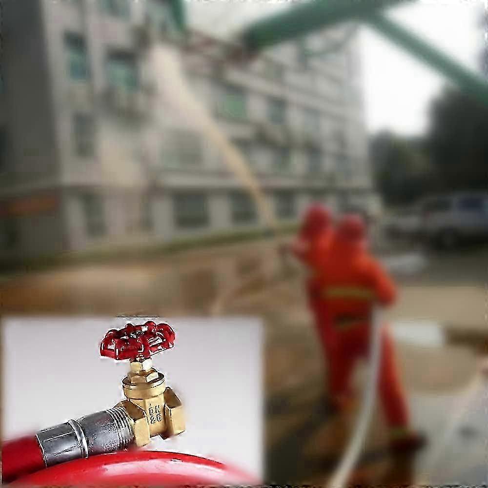 3 Pcs Faucet Handle Gate Valve Red Valve Handwheel Valve Replacement ...
