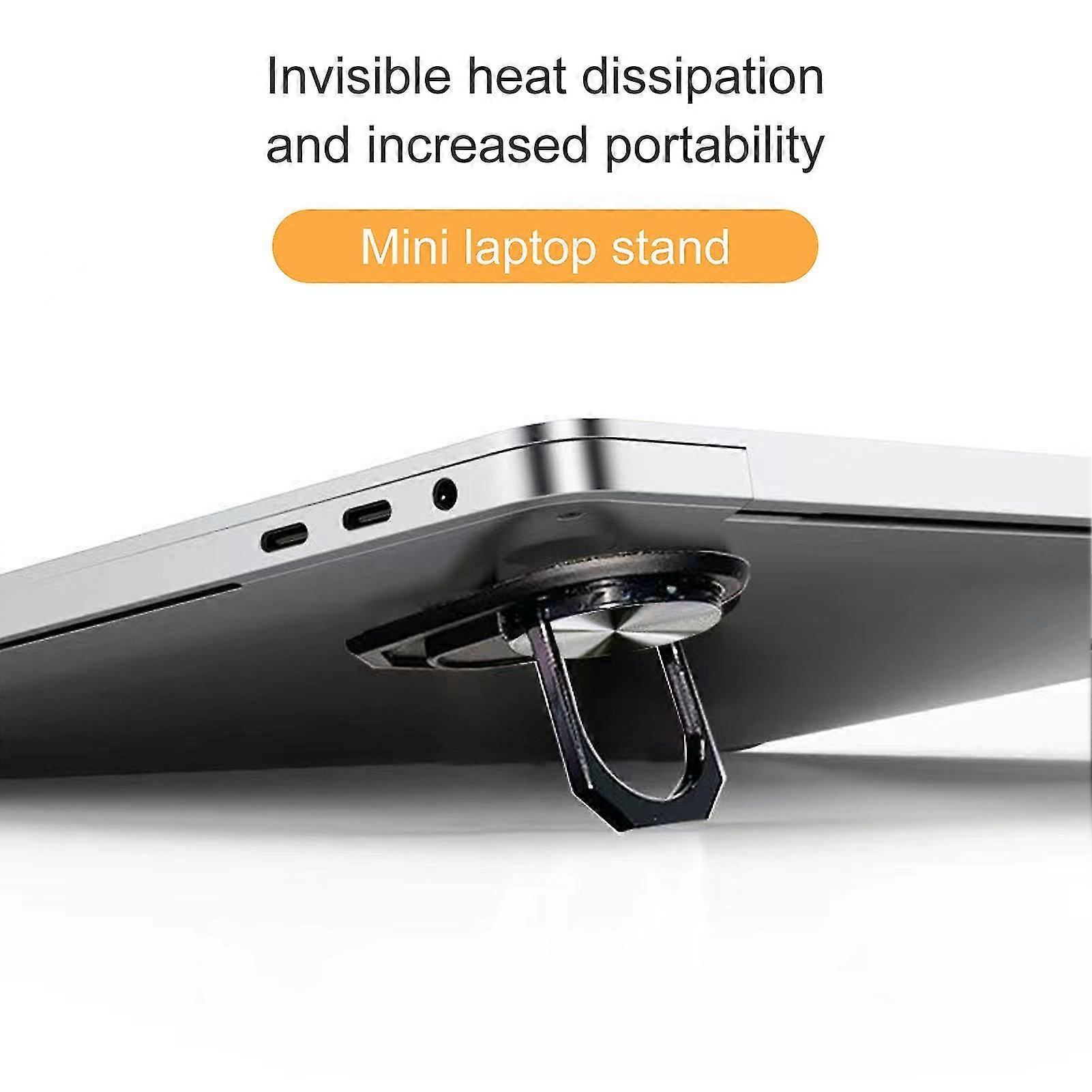 2Pcs Laptop Invisible Bracket Desktop Holder Metal Raising Stand ...