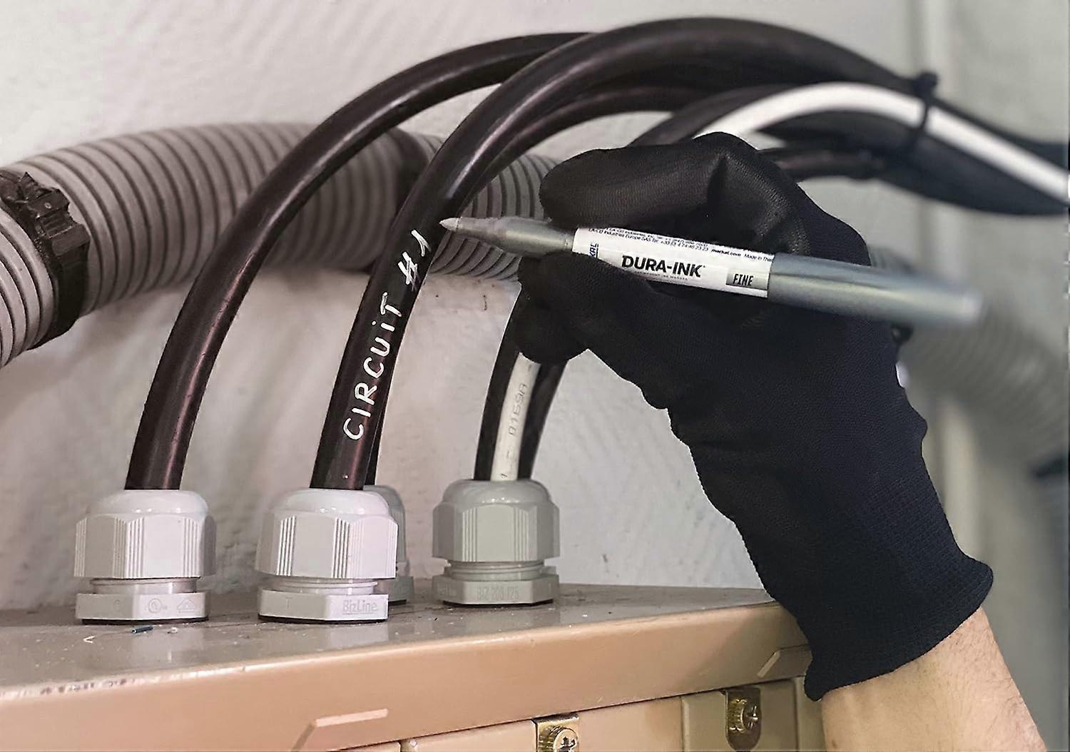 Dura - Ink 15 Permanent Ink Markers: Fine Bullet Tip, Pack of 12 ...