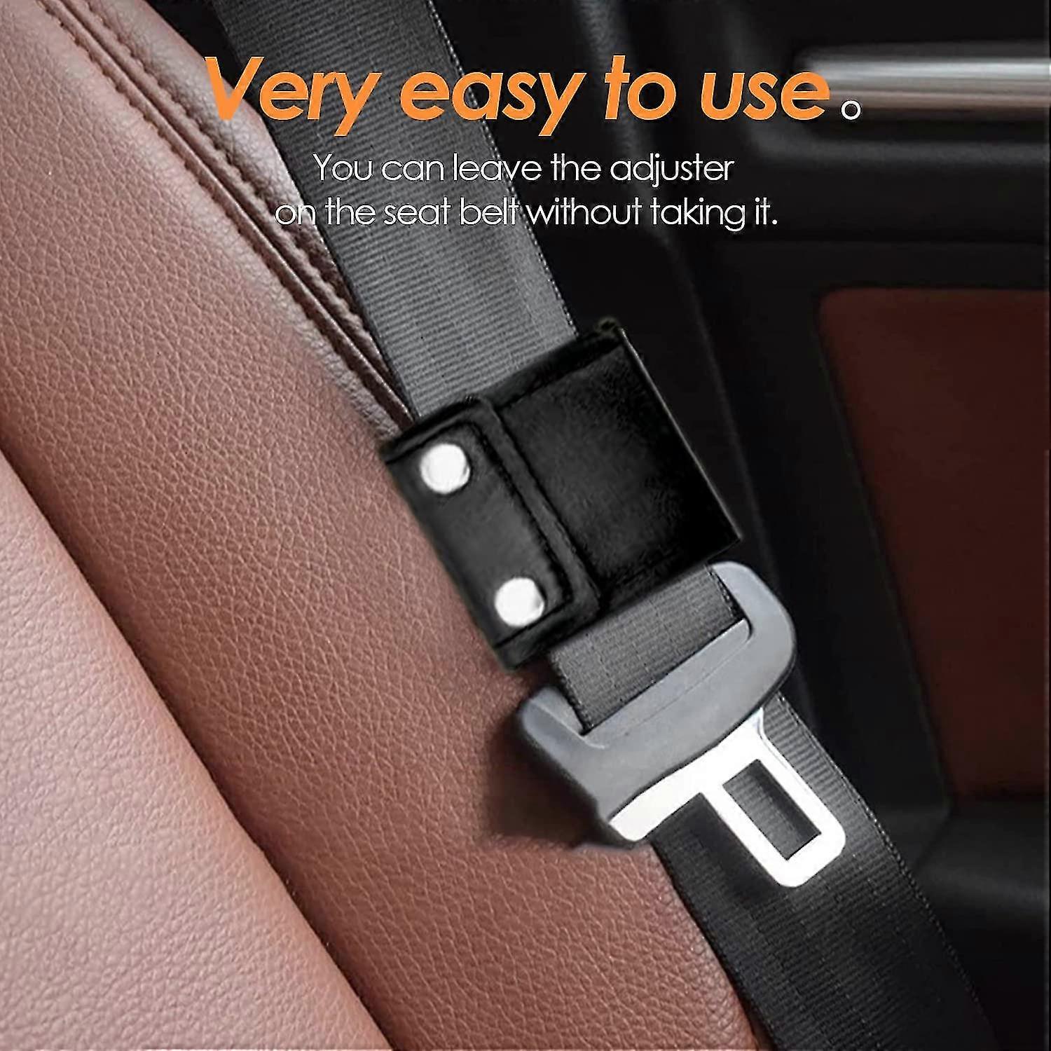 Universal Car Seat Belt Lock Clips, Adjustable Neck Shoulder Support ...