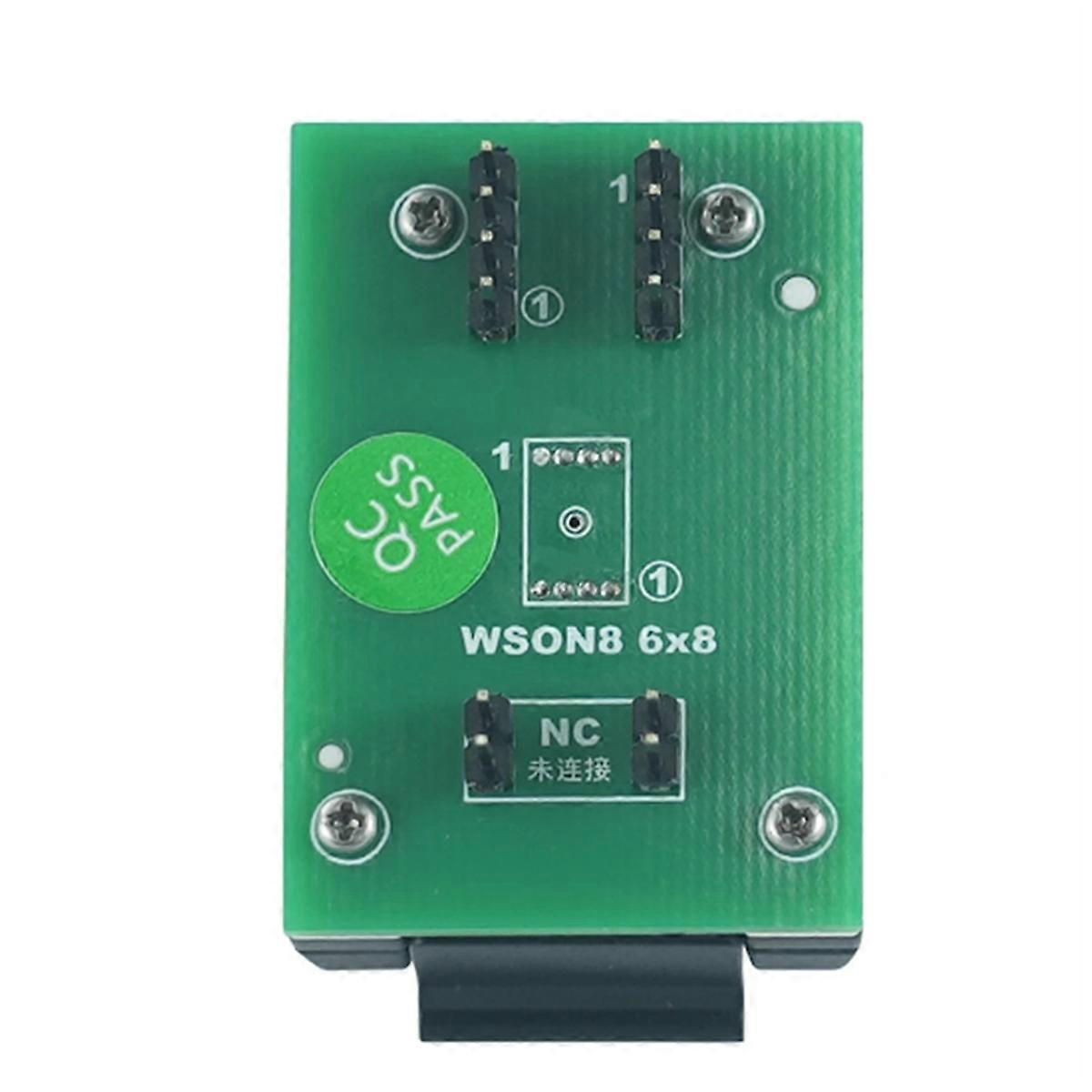 QFN8 WSON8 DFN8 5x6/6x8 IC Socket Universal Adapter for SPI NAND NOR ...