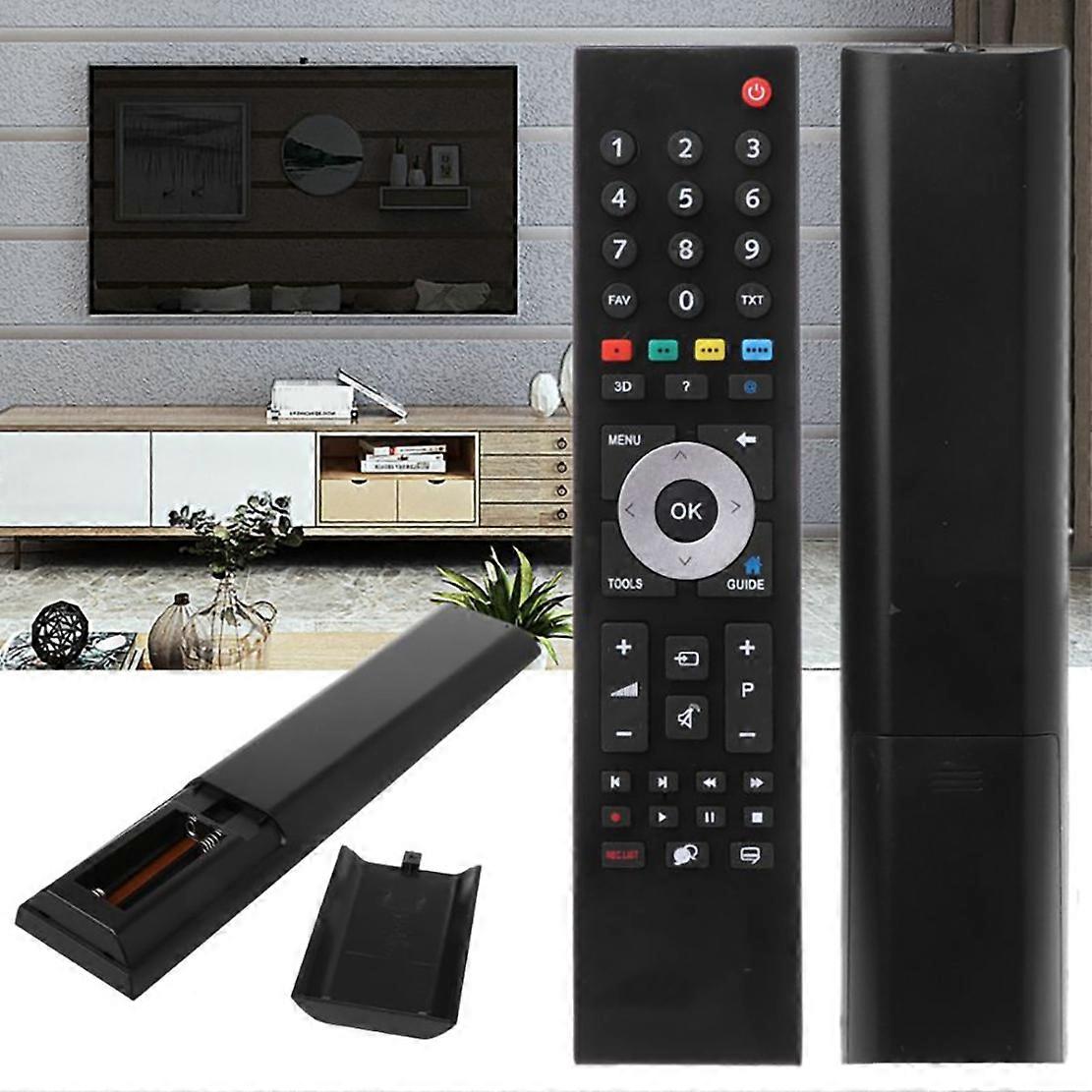 For GRUNDIG Smart TV Replacement Remote Control TP7187R Black | Fruugo UK
