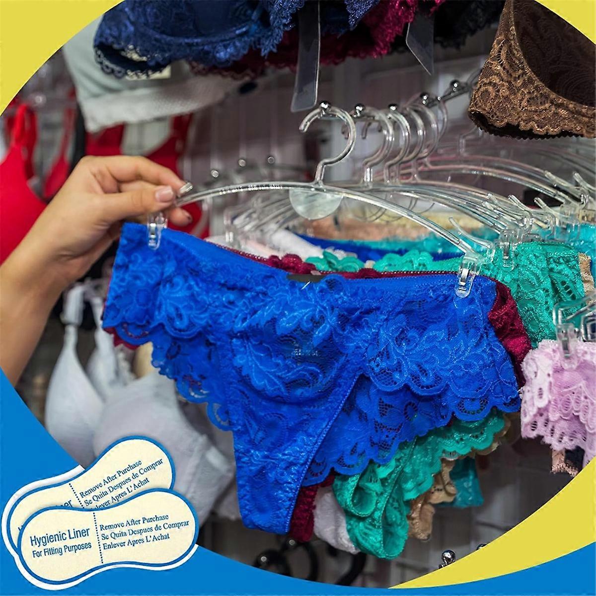 500 Pcs Adhesive Protective Hygiene Try on Stickers Hygienic Liner Bulk ...