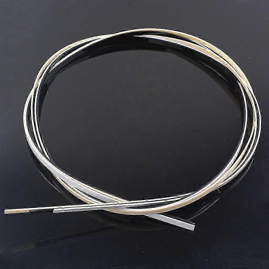 3 Pieces Plastic Guitar/Electric Bass Edge Binding Purfling Strips ...