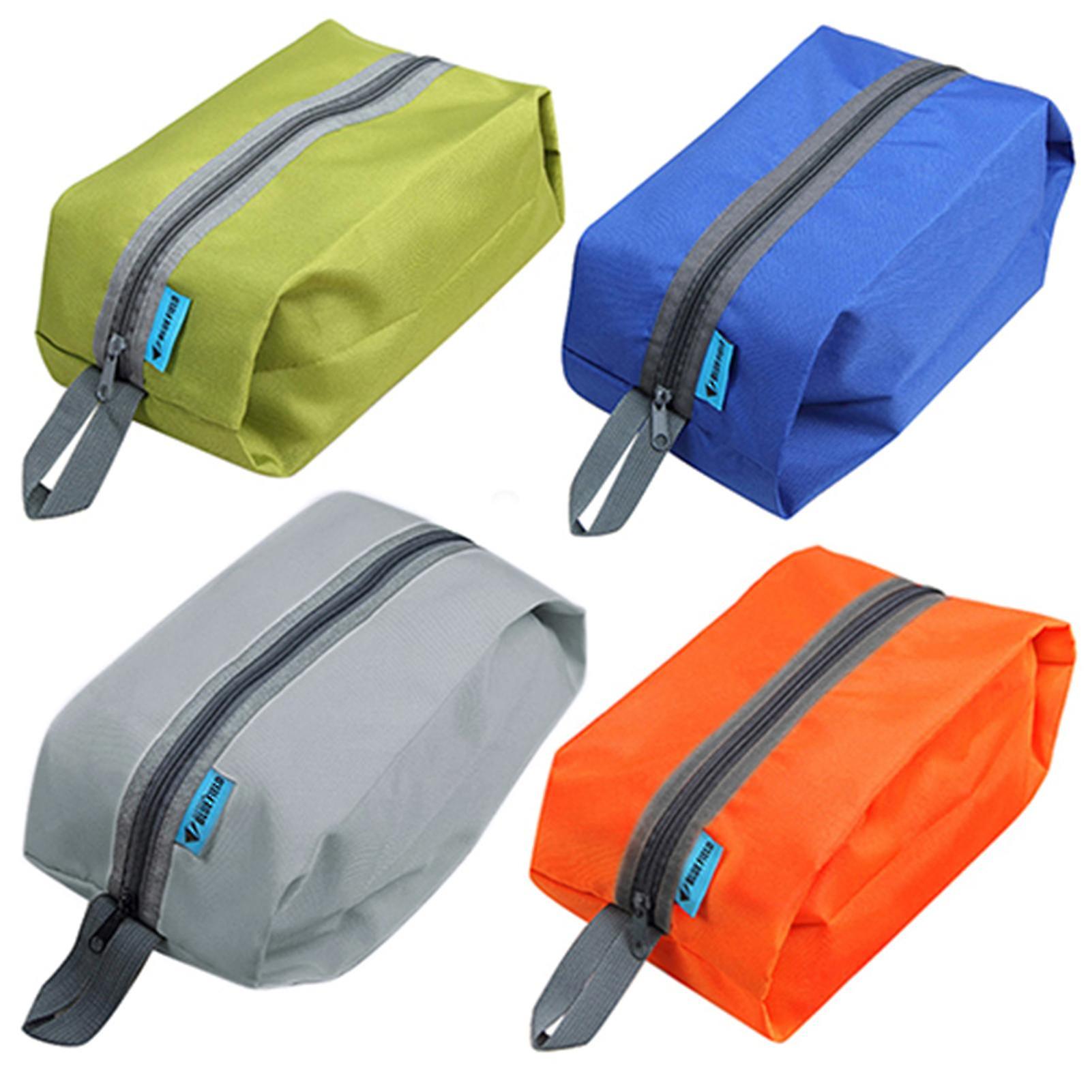 Storage Pouch Zipper Closure Waterproof Oxford Cloth Hanging Shoes Bag ...