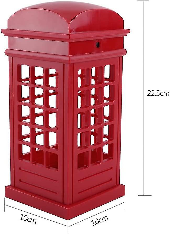 Table Lamps, Decorative Lights, Led Night Lights Retro London Telephone ...