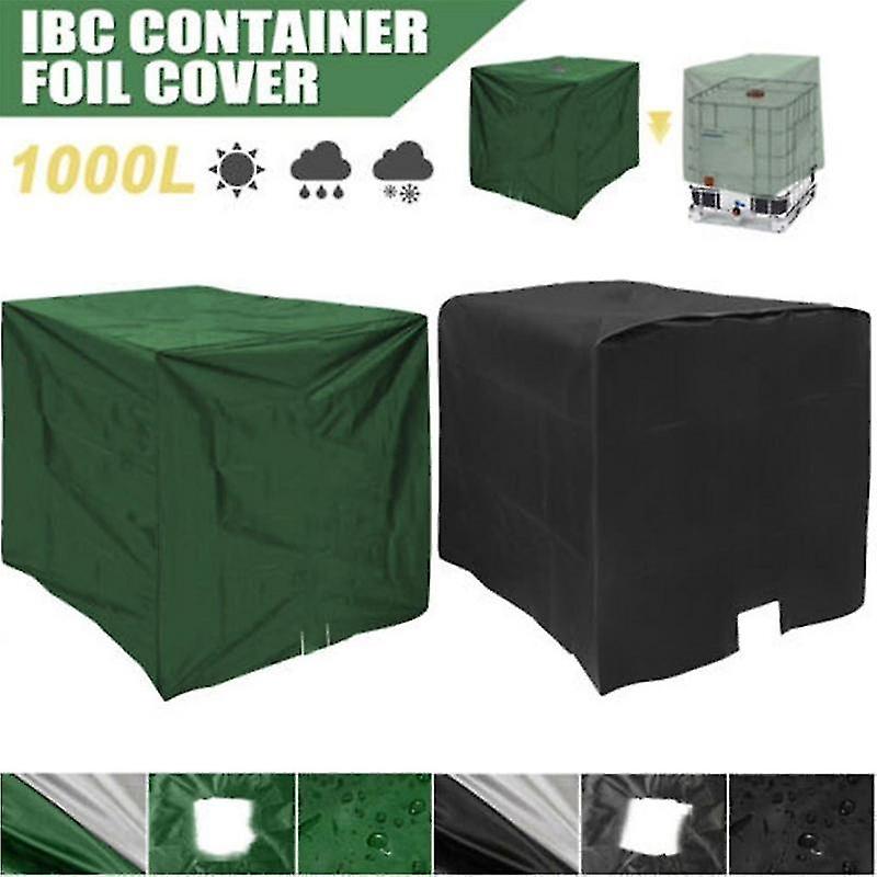 Water Storage Tank Cover Heavy Duty Ibc Rain Barrel Cover For 275 ...