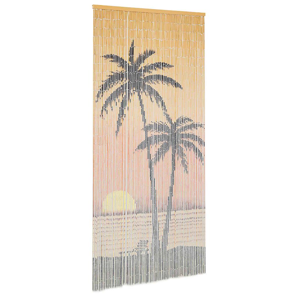 Insect repellent door curtain bamboo 90 x 200 cm | Fruugo UK