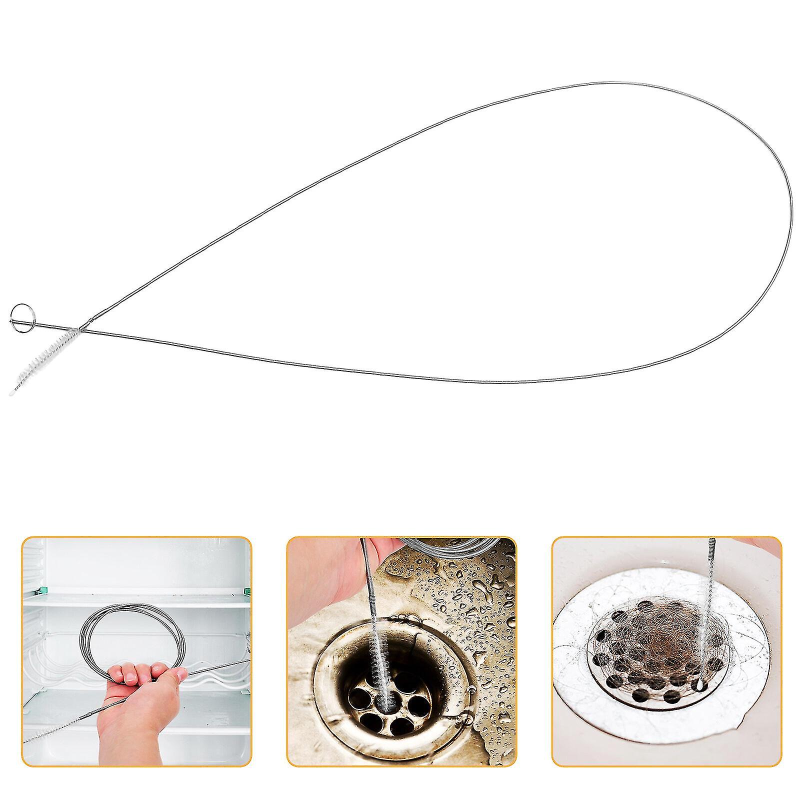 Pipe Cleaner Fridge Cleaning Tool Refrigerator Scrub Brush Stainless ...