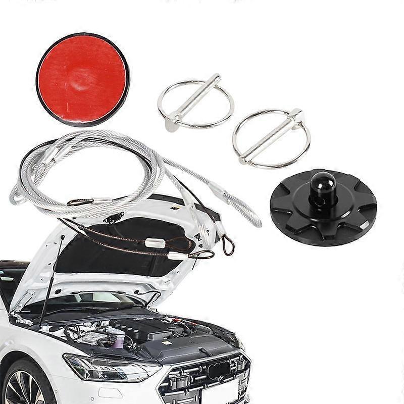 LBQ Universal Race Car Hood Pins & Bonnet Pins Car Front Racing Bonnet ...
