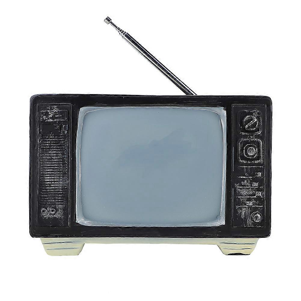 Vintage Retro Antique TV Television Home Desk Decor Ornament Photograph ...