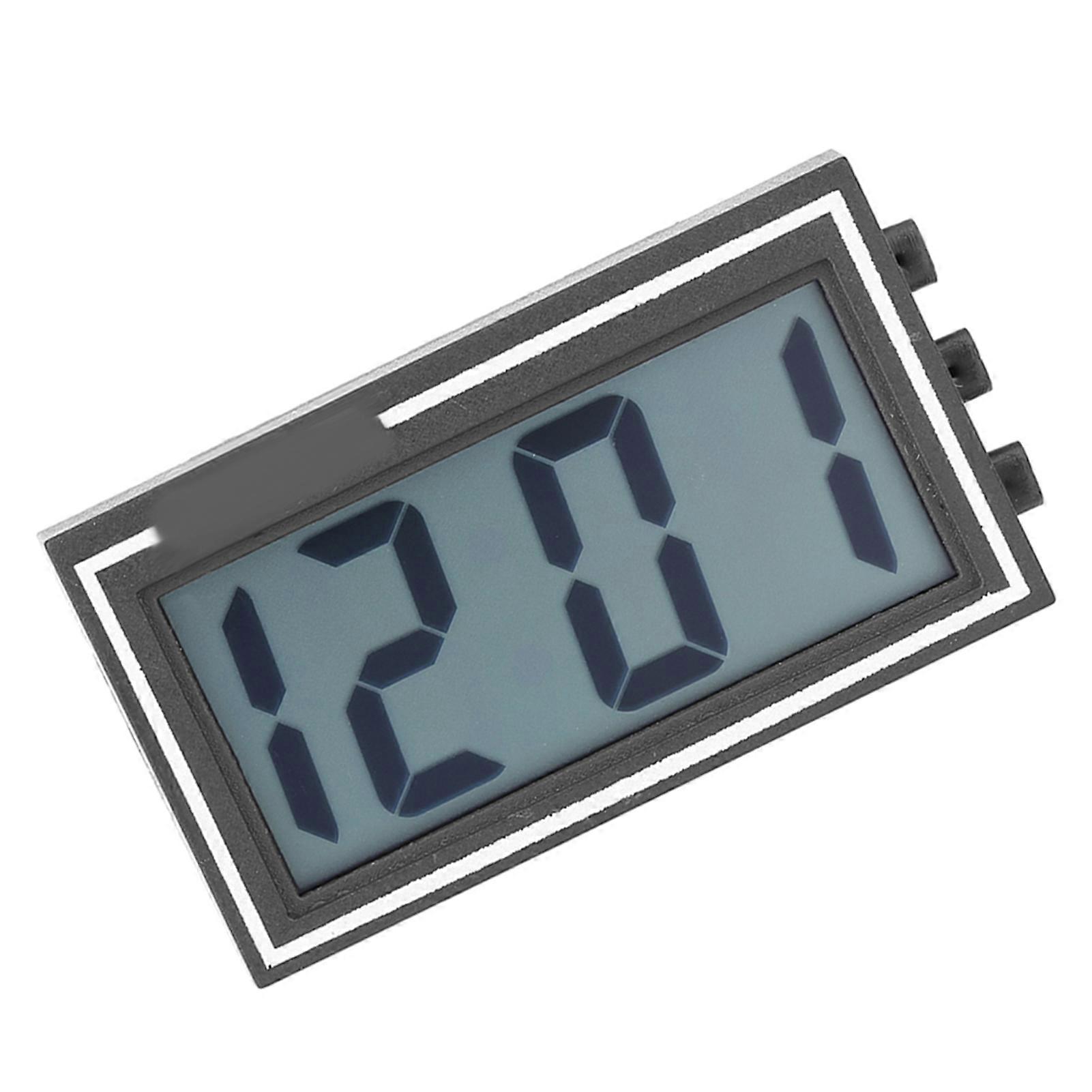 Auto Car Dashboard Desk Digital Clock Time Date LCD Screen Self ...