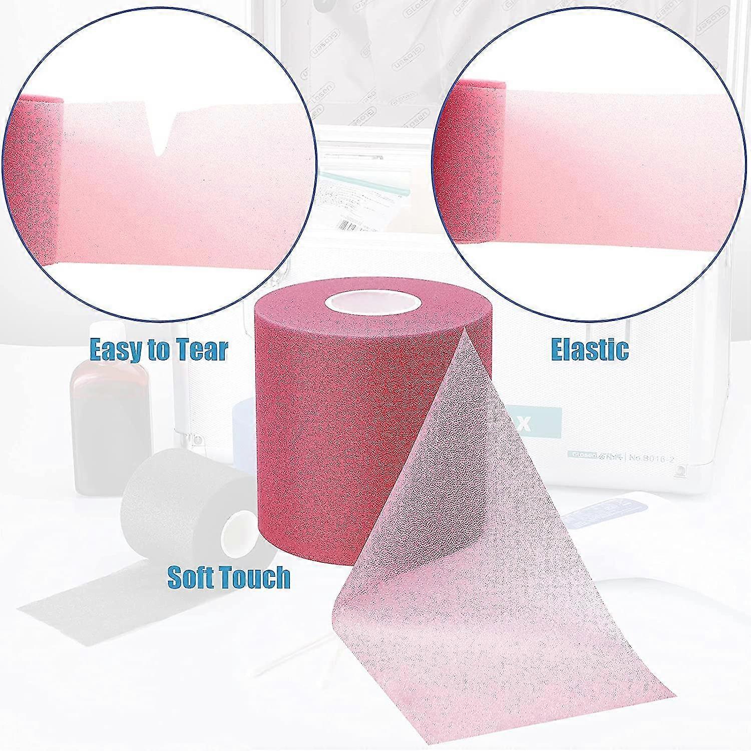 8 Rolls Foam Underwrap Tape Athletic Foam Tape Sports Pre-wrap ...