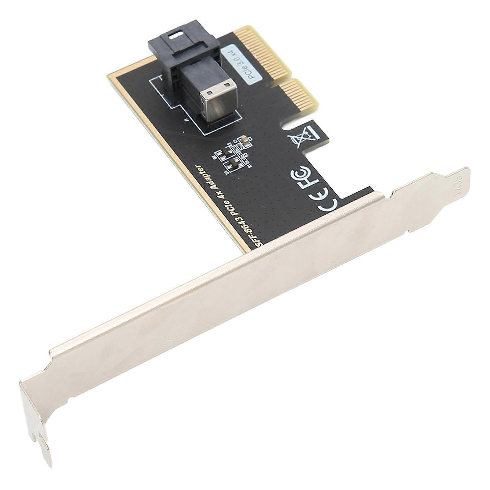 PCIE X4 to U.2 Adapter Card SFF-8643 Mini SAS HD 36Pin Female PCIE ...