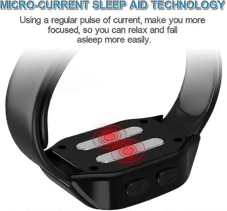 Sleep Aid Wristband Watch Device,microcurrent Anti Anxiety Insomnia ...
