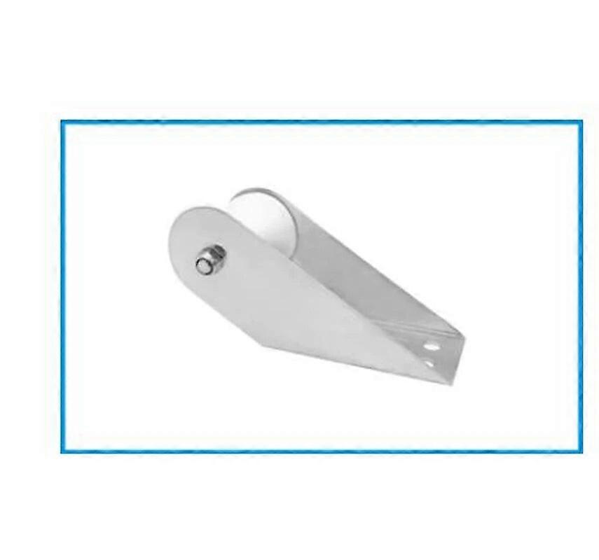 Mirror marine grade stainless steel 316 boat Bow Anchor Roller Bracket yacht Lift Roller With ...