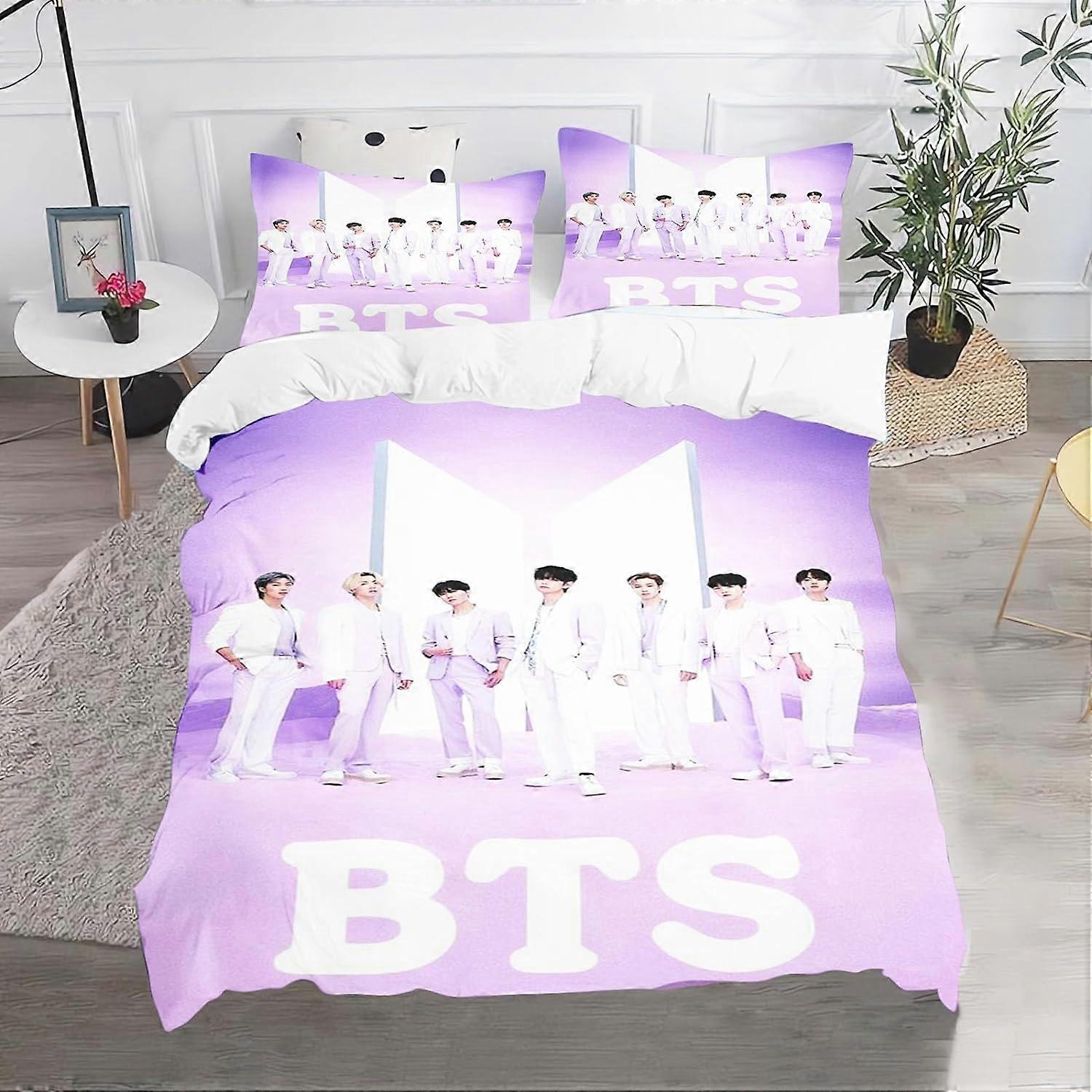 BTS Bangtan Boys Bedding Set, for Teenagers, BTS Bangtan Boys, 3D Print ...