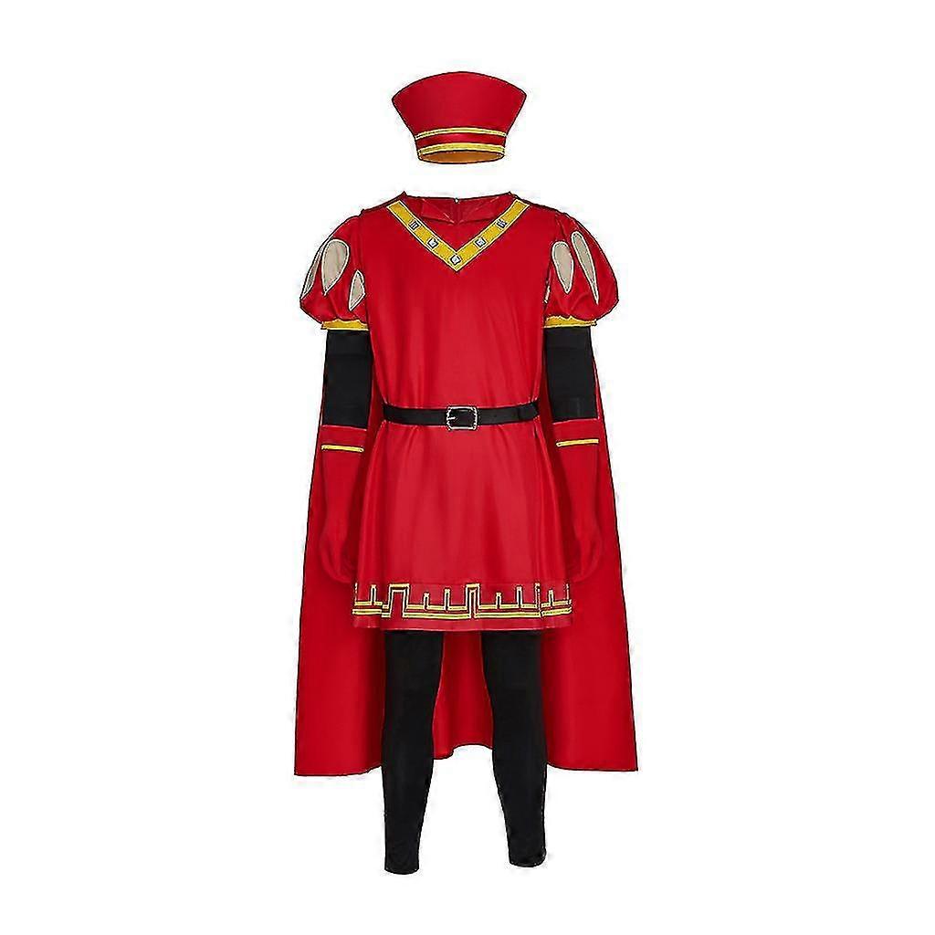 Disfraz de Shrek Lord Farquaad Trajes de Farquaad para hombre Traje de ...