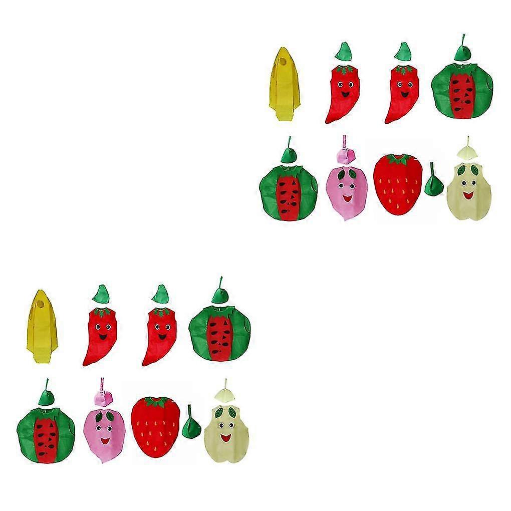 1/2/3 Kids Boy Girl Chilli Suit For Children's Day Party Costume Fruit ...