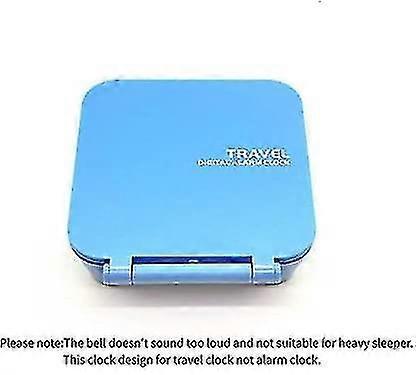 Mini Small Digital Travel Alarm Clocks With Lcd Night Light,battery ...