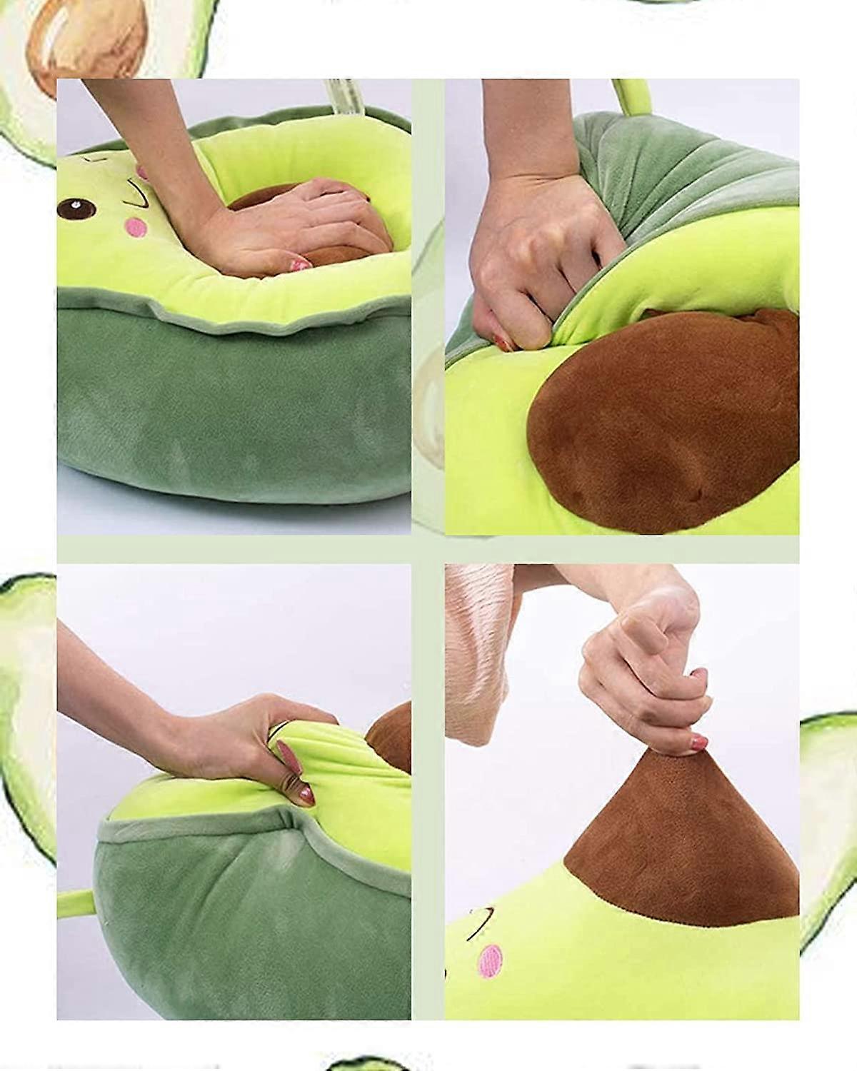 Stuffed Avocado Plush Teddy 16.5 Inch(Icluding Legs) ,Fruit Soft Cuddly ...