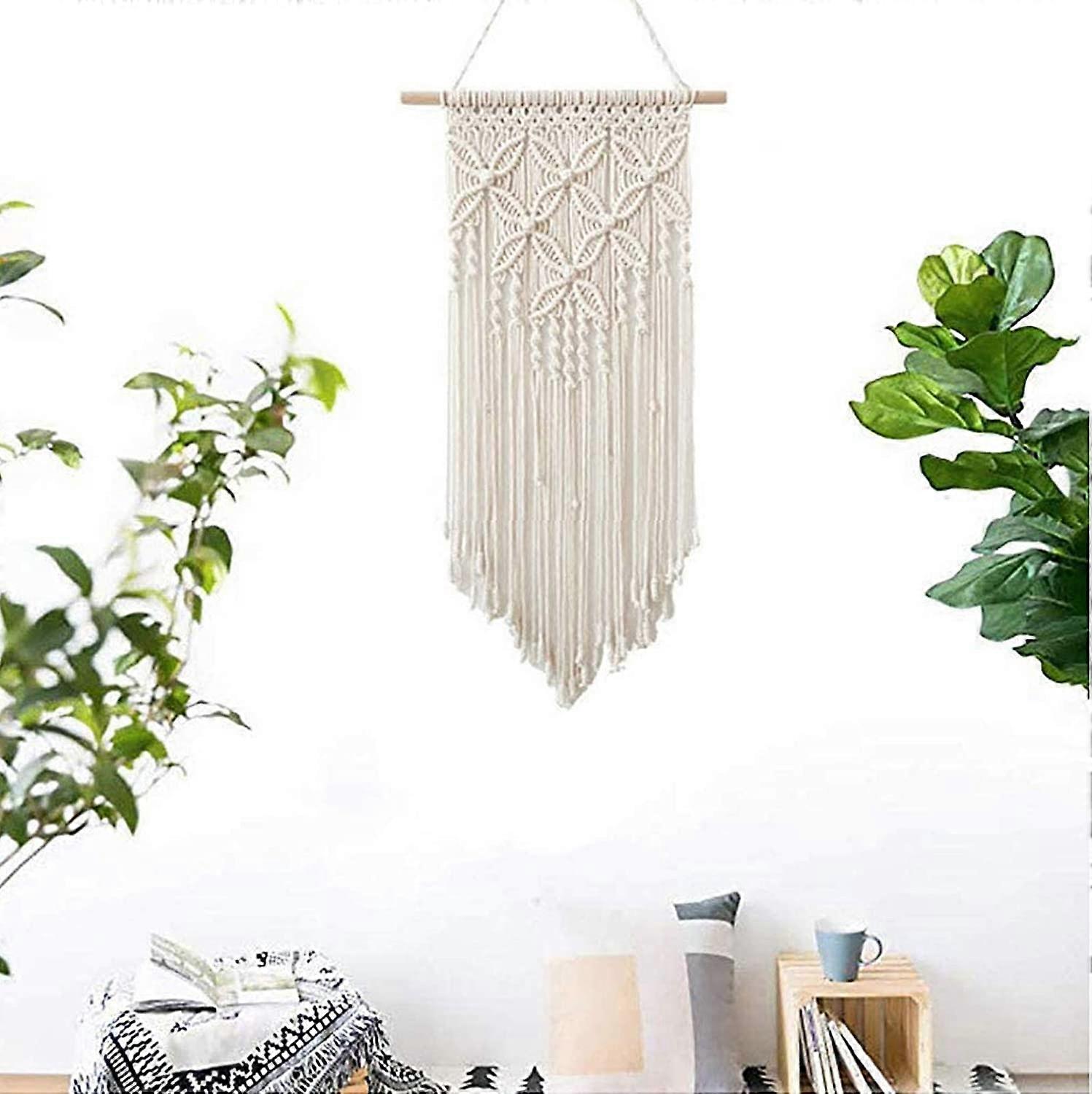 Wall Hanging, Home Decor Macrame Wall Tapestry Wall Hangings Hand Woven ...