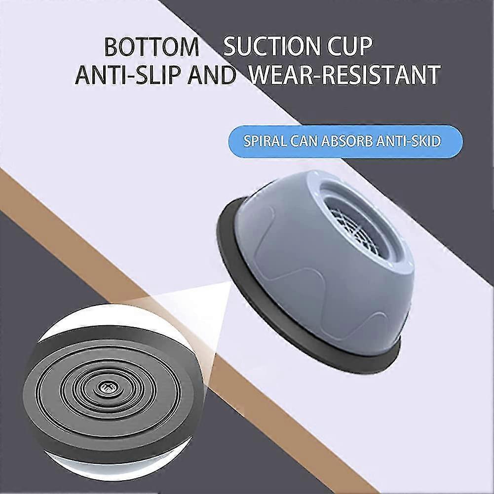 4pcs Washing Machine Rubber Feet Pads Universal Anti Vibration Washing ...
