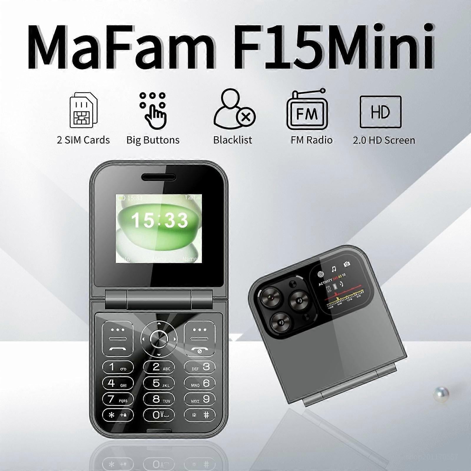 mobile phones New Mini Flip Mobile Phone 2 SIM Card Small Display ...