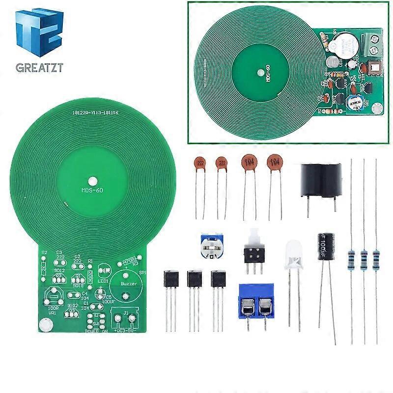 Metal Detector Kit Electronic Kit DC 3V-5V 60mm Non-contact Sensor ...