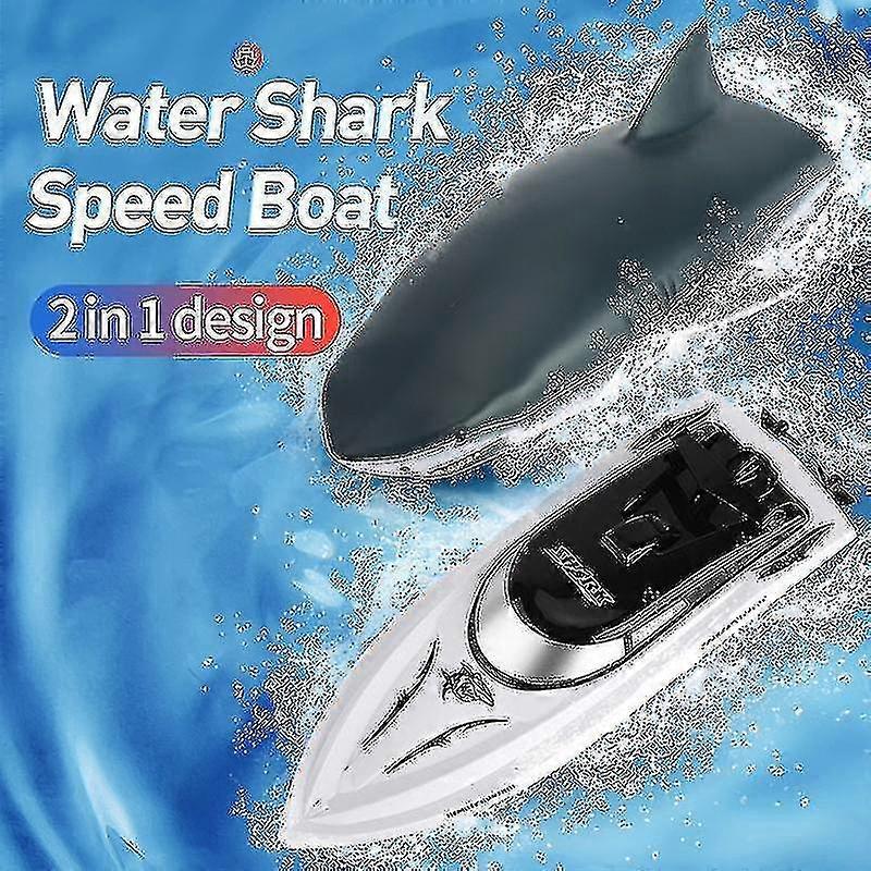 Shark Remote Control Boat Two In One Remote Control Boat Toy Birthday ...
