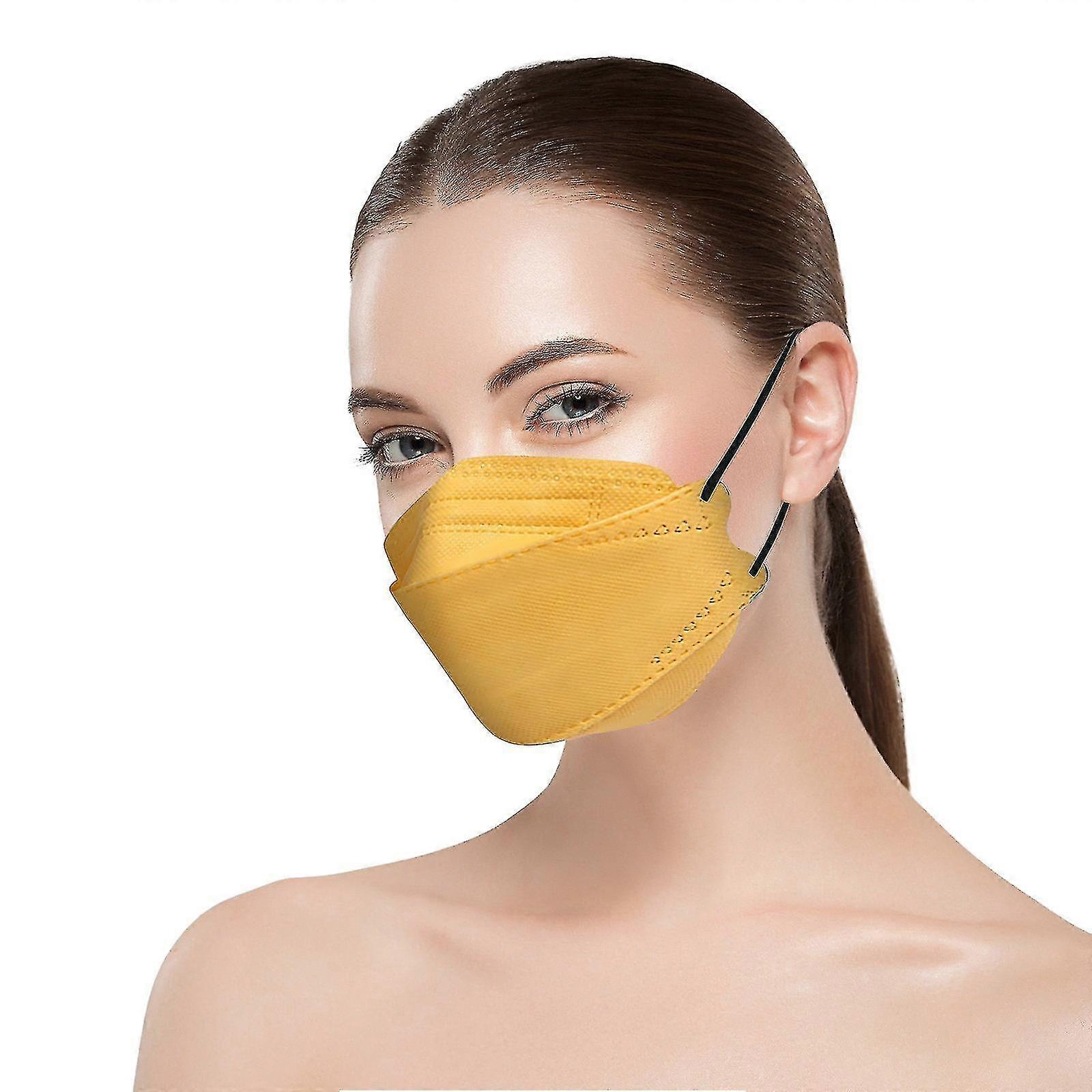 Kn95 Face Masks Fish Mask Adult Morandi Ffp2 Mask 4 Layer Protective ...