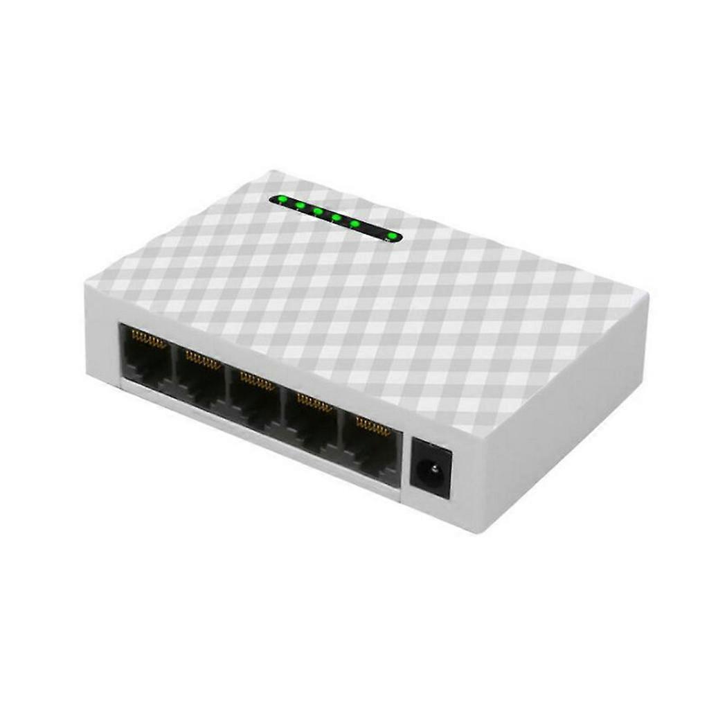 LAN- Fast- Desktop-Switch RJ45 Network Gigabit 5-Port 1000Mbps Ethernet ...