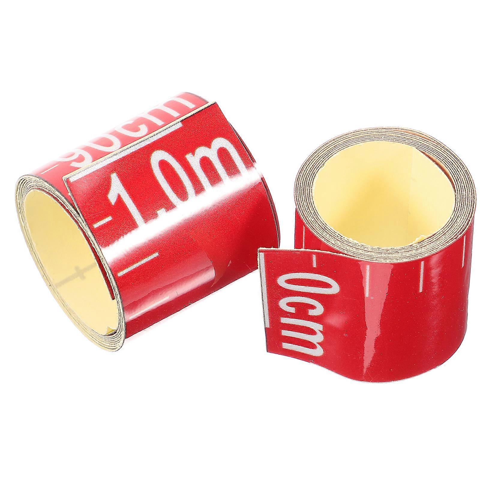 2pcs Water Level Gauge Stickers Water Level Measurement Self-adhesive ...
