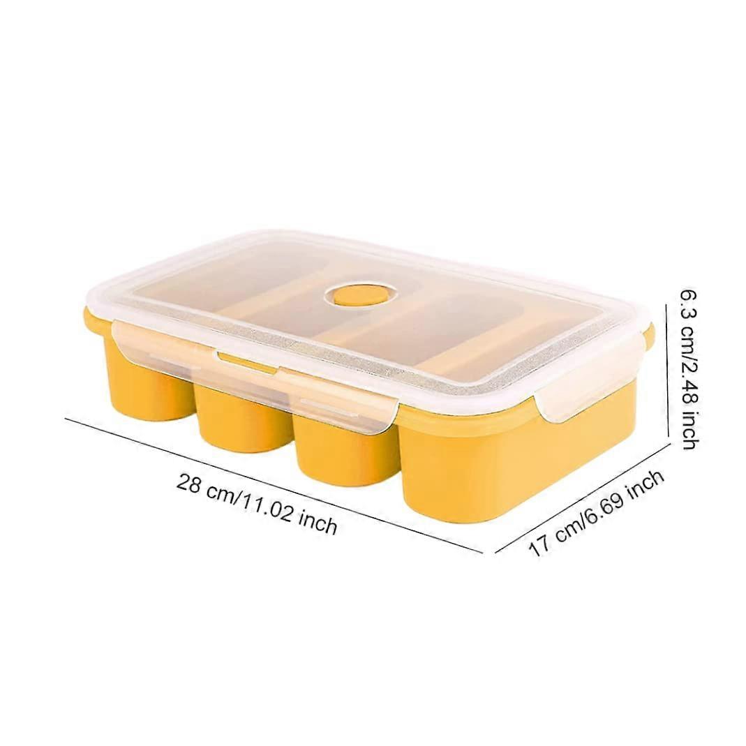 Silicone Soup Cube Food Freezing Container Molds | Fruugo UK