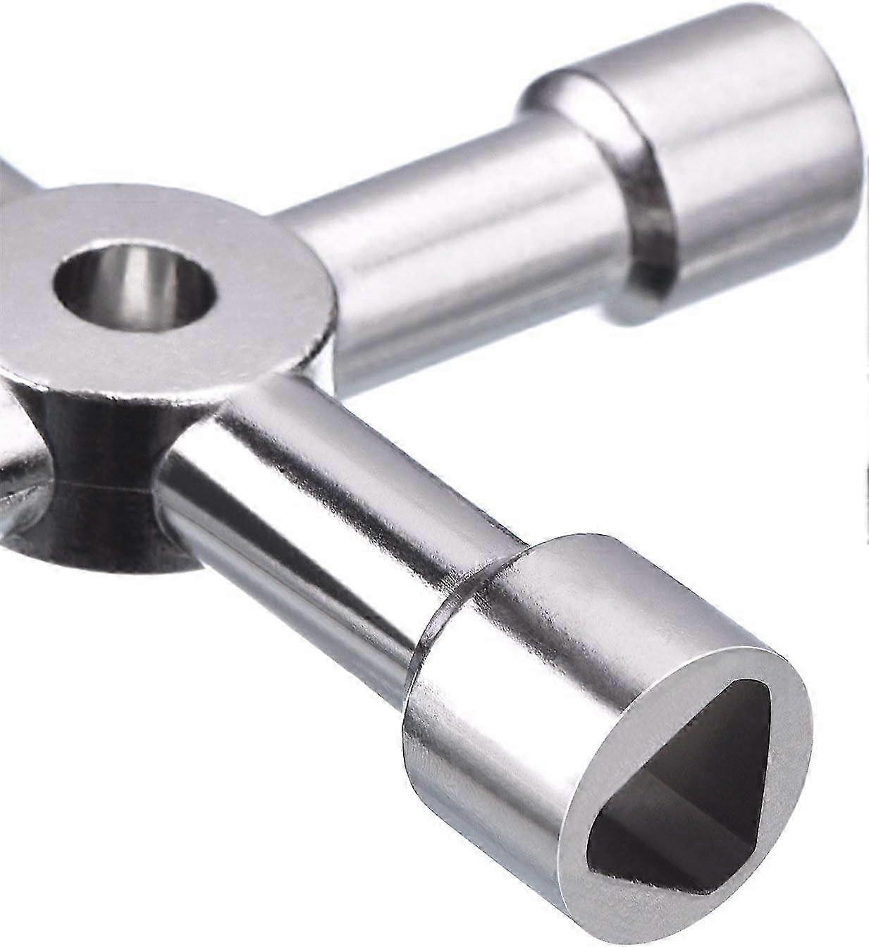 2 Pack Electric Cabinet Keys Gas Meter Keys Utility 4-Way Keys For ...