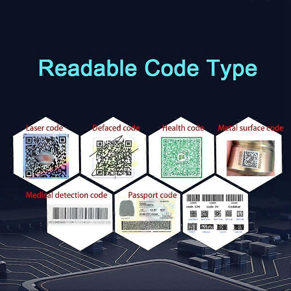 GM77 640x480 CMOS DC5V USB UART Interface 1D 2D Bar Code Qr Code ...