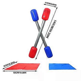 Gladiator Games Sticks Mats Kit Inflatable Gladiator Game Battle ...