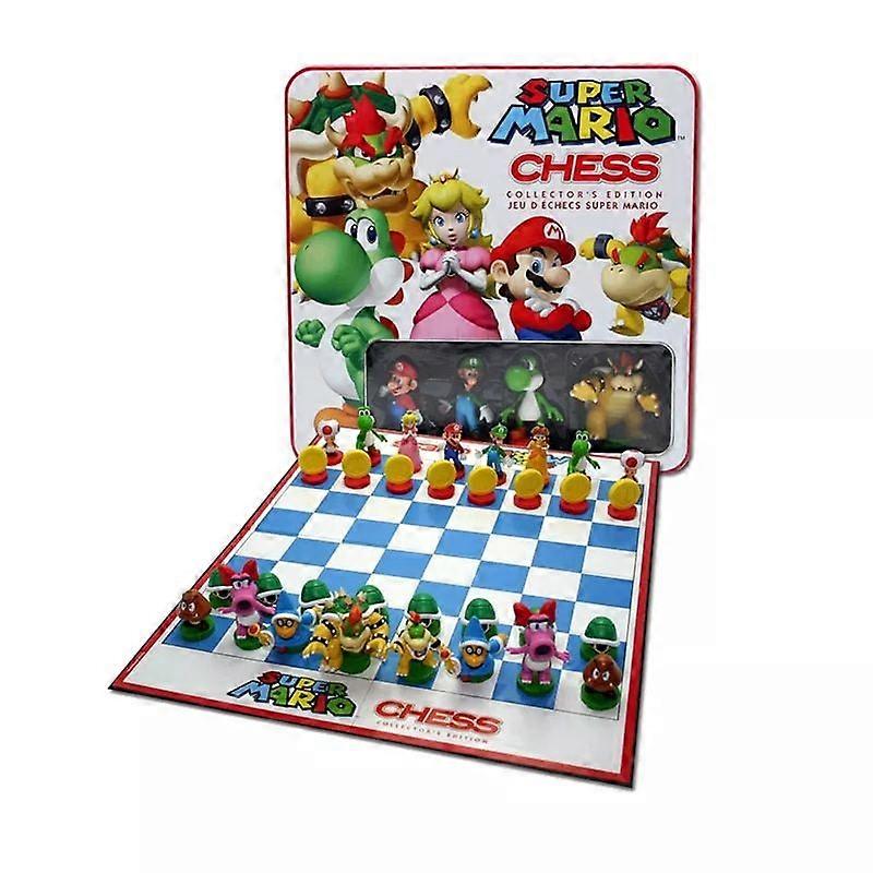 Super Mario Chess Classic Game Collector's Edition Board Educational ...