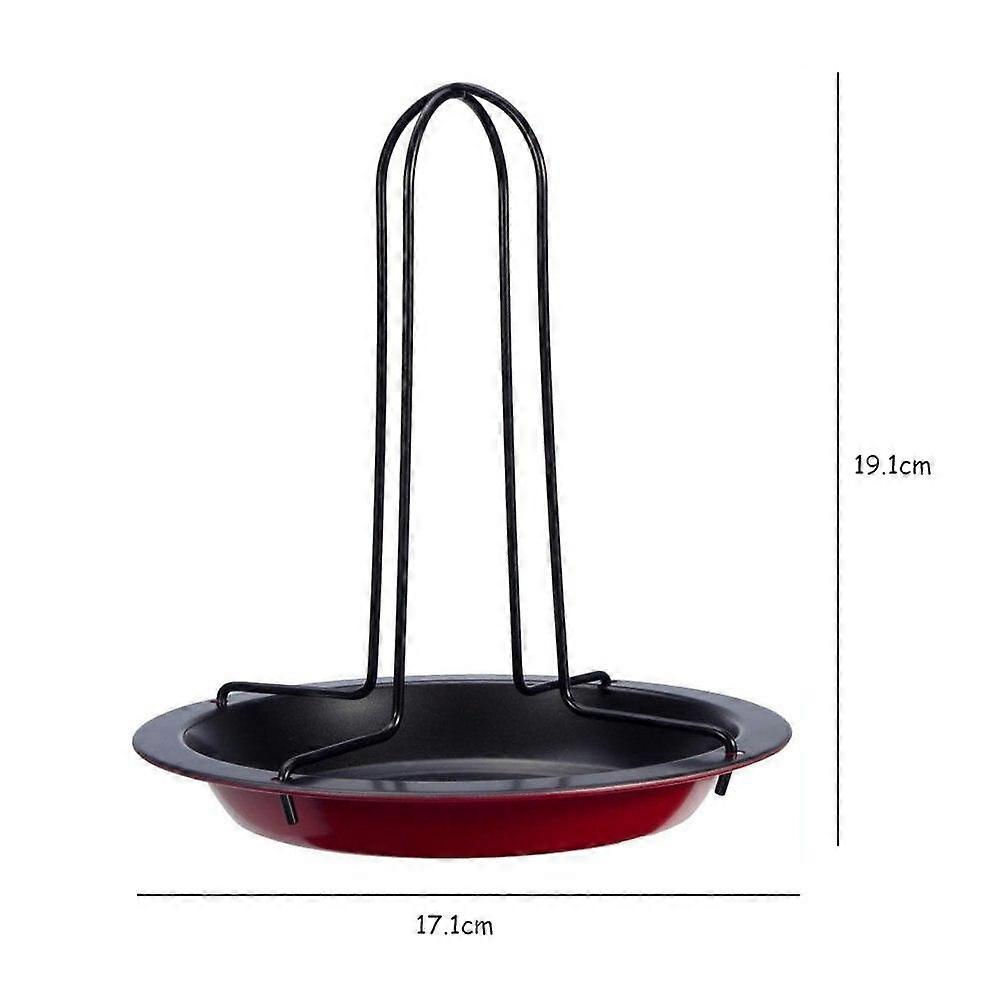 Turkey Roaster Chicken Roaster Rack With Bowl Carbon Steel Beer Can ...