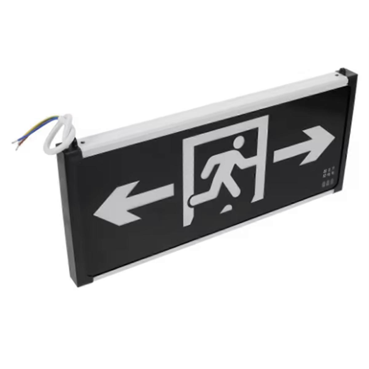 Safety Sign Public Fire Exit Indicator Lights Signs Lighted LED Spare ...